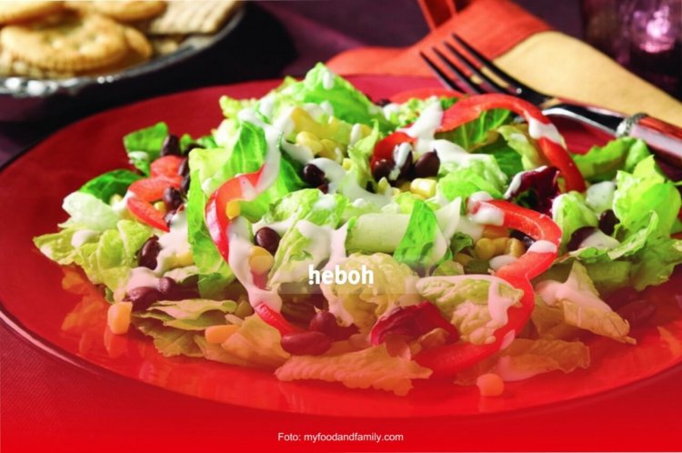 Resep Salad Sayur Praktis, Makanan Sehat Bisa Lezat! - Heboh ...